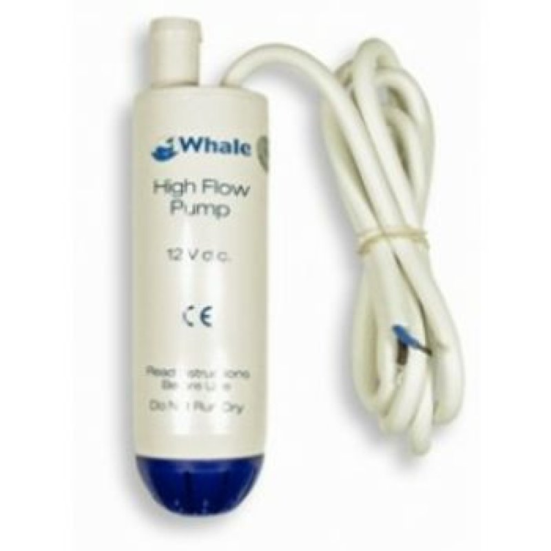 12V HIGH FLOW SUBMERSIBLE WHALE PUMP | Oak Farm Leisure