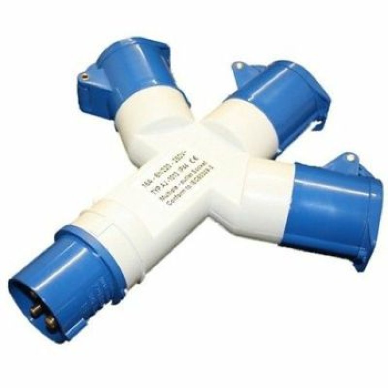 Mains 3 way splitter | Oak Farm Leisure