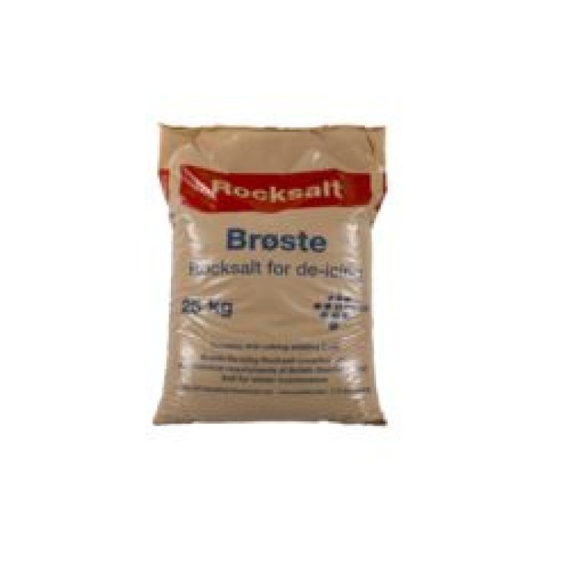 BROWN ROCK SALT 25 KG BAGS | Oak Farm Leisure